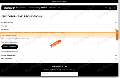 30% Off Timberland Coupon, Offer Codes - August 2025