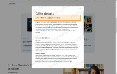 30% Off Elsevier Discount Code, Coupon Codes - May 2025