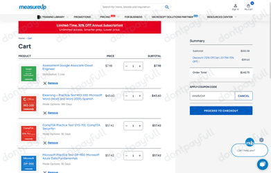 30% Off MeasureUp Coupon Codes, Promo Codes - 2025