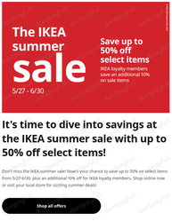 20% Off IKEA Discount Code, Coupons - June 2025