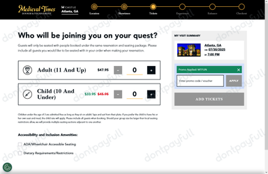 52% Off Medieval Times Coupons, Promo Codes - Oct 2025