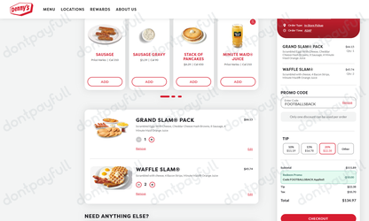 50% Off Denny's Promo Code, Coupons - November 2025