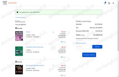 Elsevier Discount Codes - 75% Off Coupon Code Dec 2025
