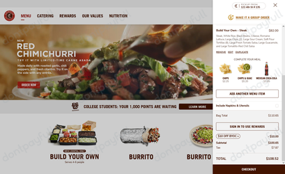 Chipotle Promo Codes - 50% Off Coupon Code Jan 2026