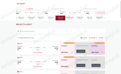 Air India Promo Codes - 25% Off Coupon December 2025