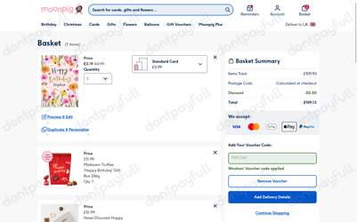 Moonpig Promo Codes - 40% Off Discount Code Dec 2025