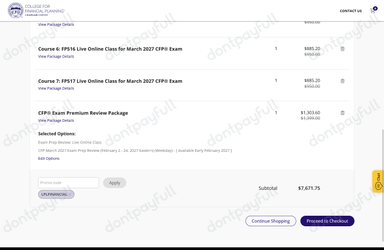 15% Off Kaplan Financial Education Promo Codes Dec 2025