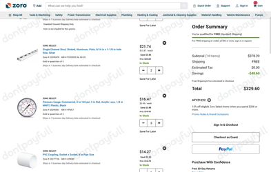 Zoro Coupon Codes - 20% Off Coupon December 2025