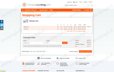 Contact Lens King Coupons - Get 25% Off in January 2026