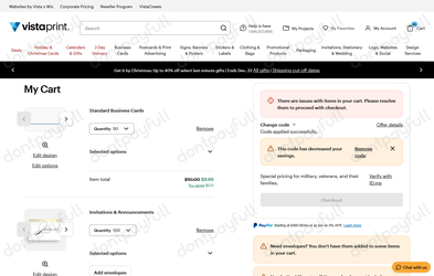 Vistaprint Coupons - 50% Off Promo Code January 2026