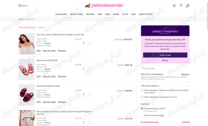 Peter Alexander Discount Codes - Get 30% Off in Jan 2026