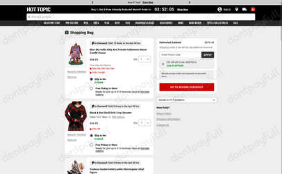 Hot Topic Promo Codes - 40% Off Coupon February 2026