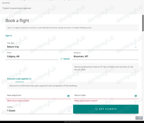 WestJet Discount Codes - 20% Off Coupon Code April 2026